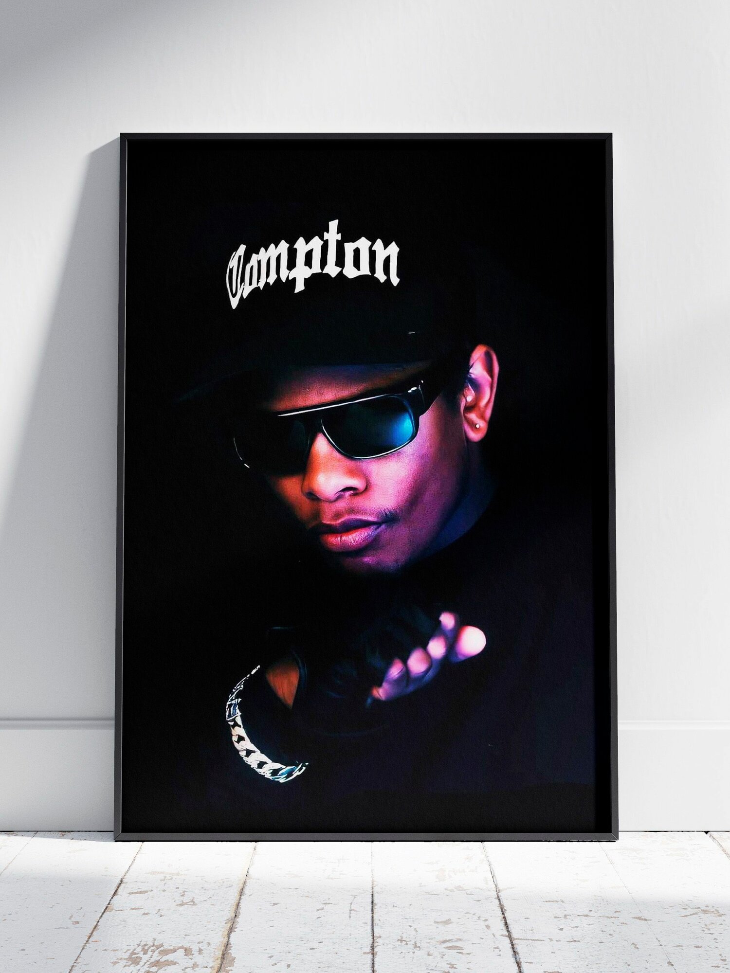 Плакат на стену для интерьера Изи И (Eazy E 16) - Постер по музыке и артисту формата A3 (30x42 см)