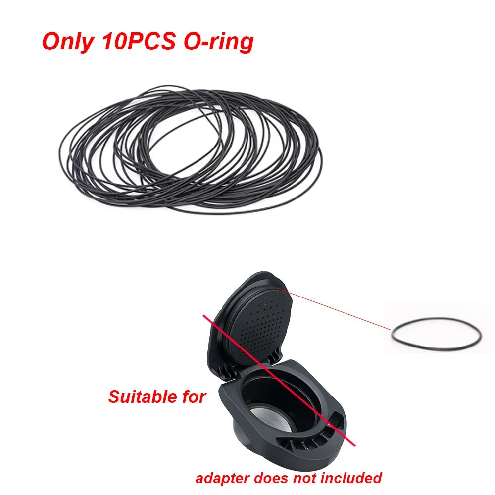Комплект из 10 силиконовых колец для адаптера Dolce Gusto 10PCS For Powder Ad
