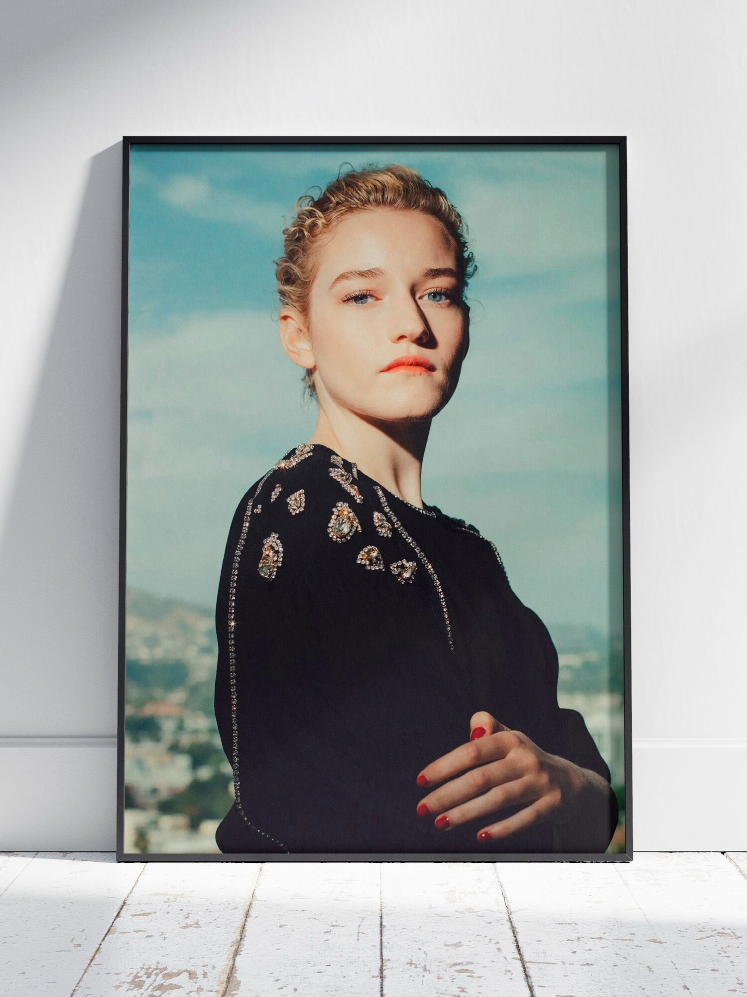Плакат на стену для интерьера Джулия Гарнер (Julia Garner 10) - Постер по актеру фильма, кино, сериала формата A4 (21x30 см)