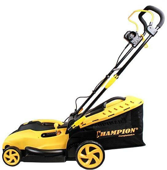 Газонокосилка роторная Champion EM3815 1600Вт