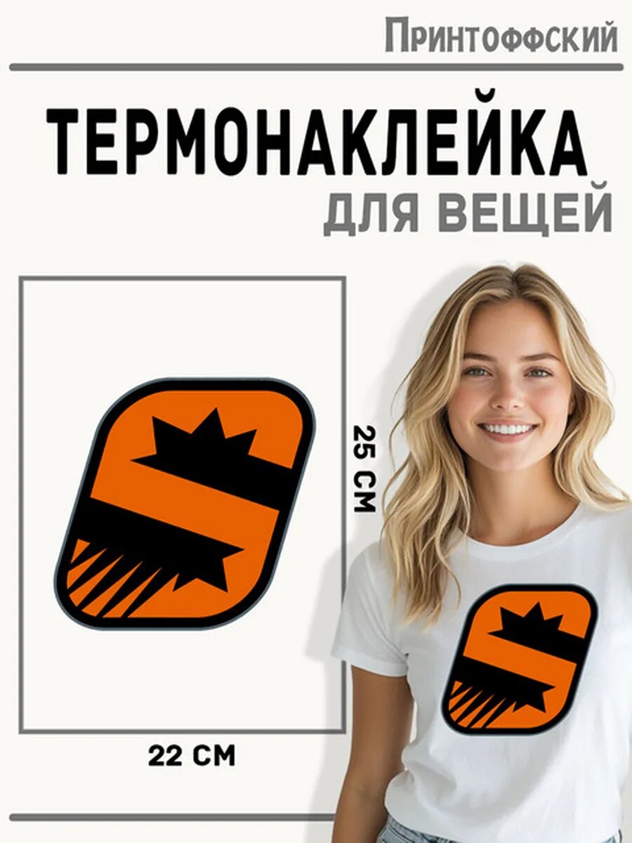 Термонаклейка для одежды и аксессуаров DTF-печать phoenix suns — фото 1