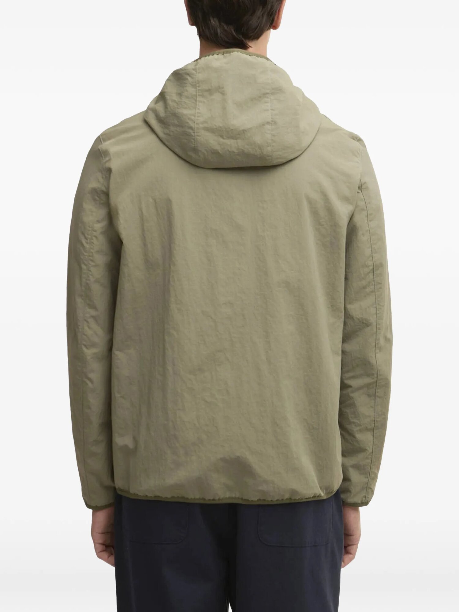 Куртка Barbour Hooded zip-up jacket, размер 42, green — фото 1