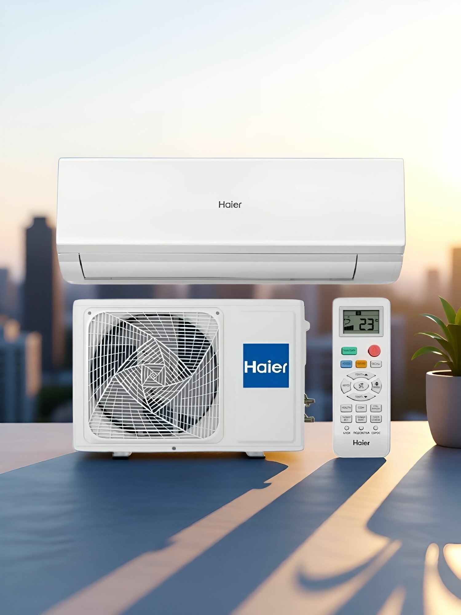 Сплит-система Haier Quantum HSU-07HQJ103/R3-W на 23 м2 встроенный Wi-Fi, премиальный компрессор QINGAN