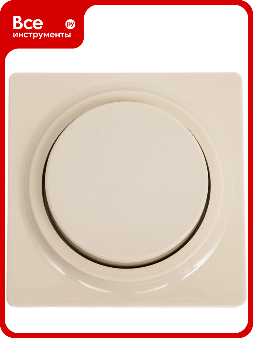 Центральный элементи дизайна для диммера Siemens DELTA I-SYSTEM электрический белый с поворотной кнопкой 55x55мм 5TC8901