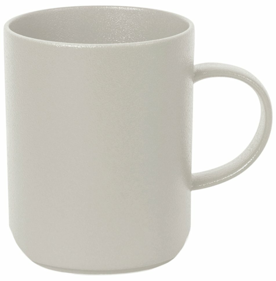 Кружка 350 мл 1 шт P.L. Proff Cuisine "NOBLE /Fine Plus-Light Grey" / 397480