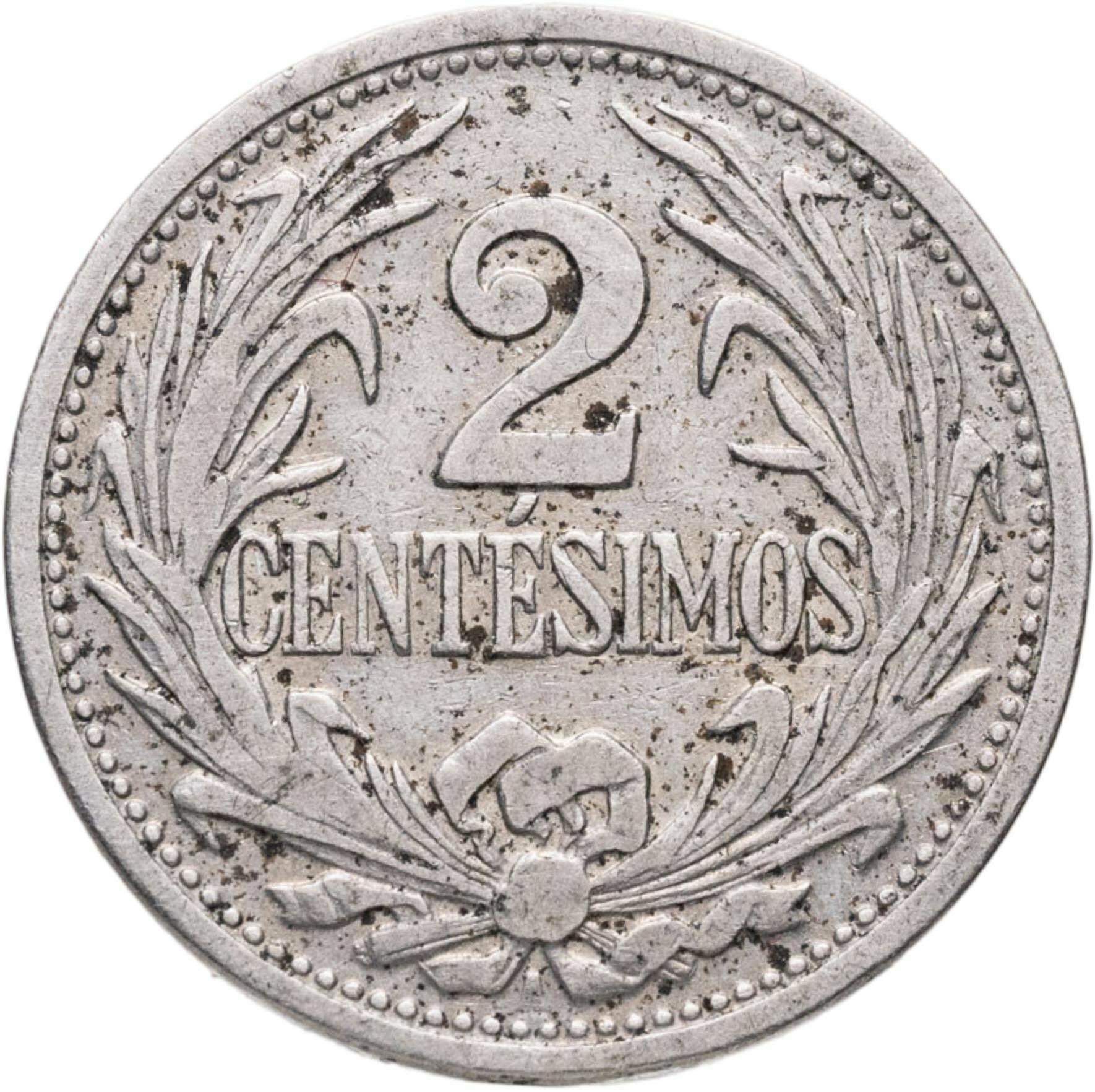 Уругвай 2 сентесимо (centesimos) 1936