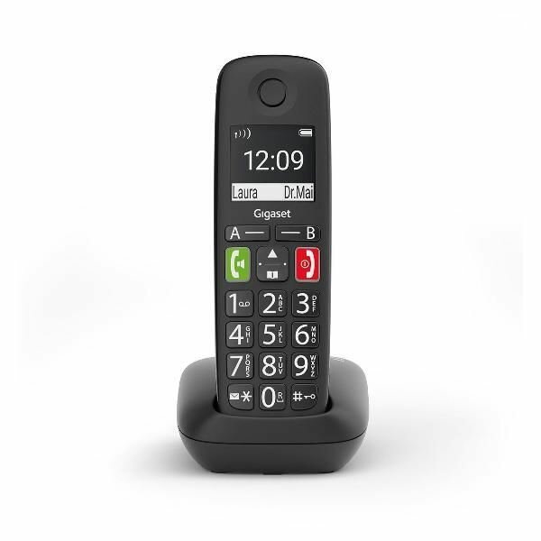 Телефон DECT Gigaset E290 BLACK — фото 1