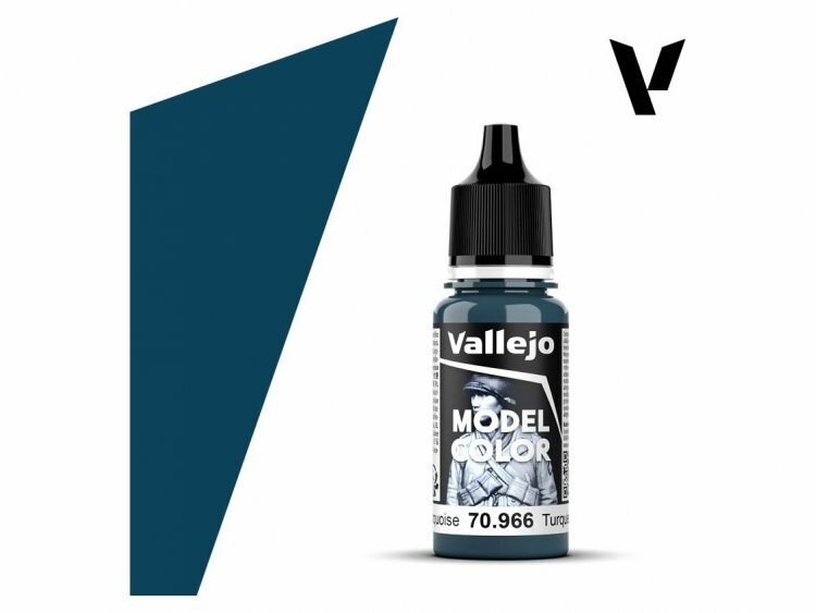 Краска Vallejo серии Model Color - Turquoise 17мл. 70.966 акриловая