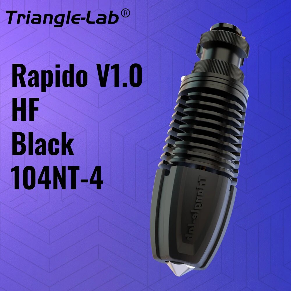 Trianglelab Rapido V1.0 Black 104NT-4 Hotend