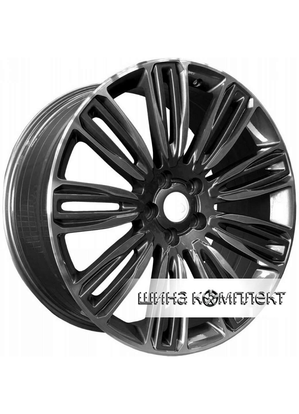 Колесный диск PDW 5312 9,5x21 5x120 ET48 72,56 Gun Metal Machined Face литой для автомобиля