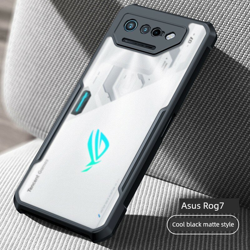 Чехол для ROG Phone 7 с сертифицированной SGS защитой и полным покрытием камеры, матовая поверхность для мобильного