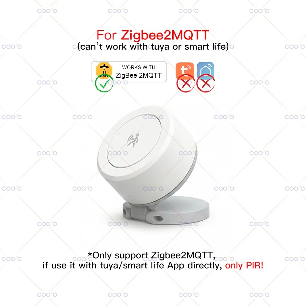 Датчик присутствия Coolo ZigBee 24G