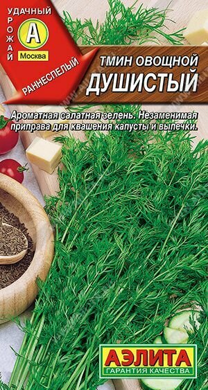 Семена Тмин овощной "Душистый" раннеспелый "Аэлита"