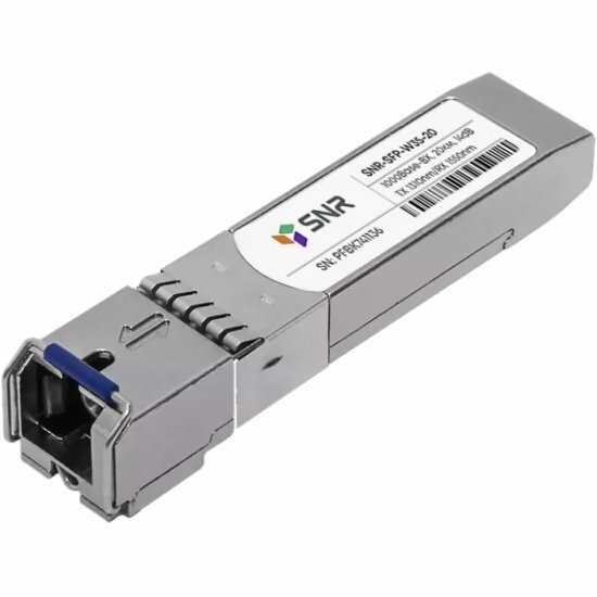 Трансивер Snr WDM, дальность до 20км (14dB), 1310нм (-SFP-W35-20)