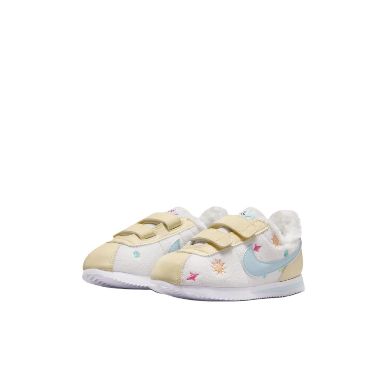 Кроссовки NIKE Cortez Basic SL, размер EU 33,5 стопа (21CM), белый, — фото 1