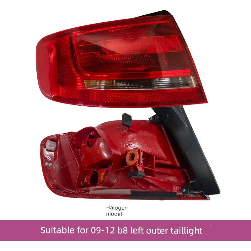 Задний фонарь Audi A4L B8 2009-2012 без светодиодов, левый внешний, замена