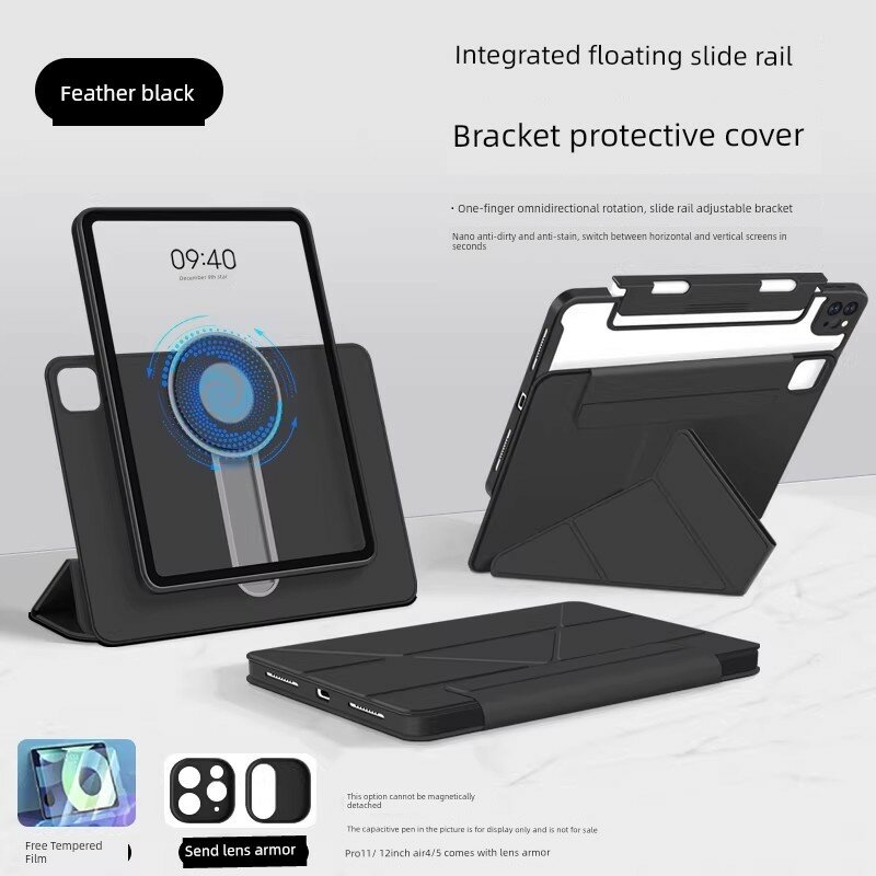 Новый защитный чехол iFacemall с плавающей направляющей для iPad Pro, подходит для планшета Apple Air 6, 11-дюймовый, с