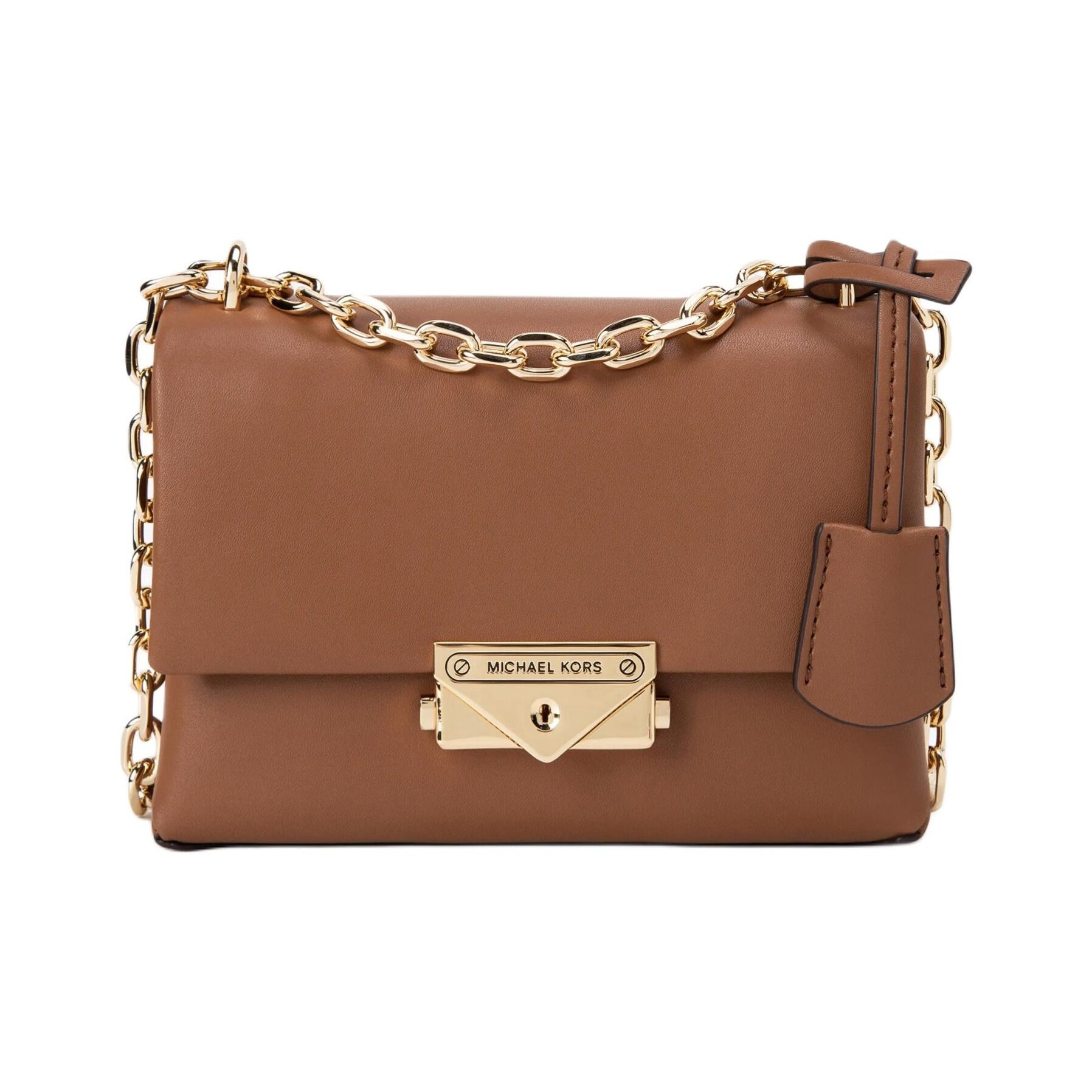 Сумка MICHAEL KORS Cece, фактура матовая, коричневый — фото 1