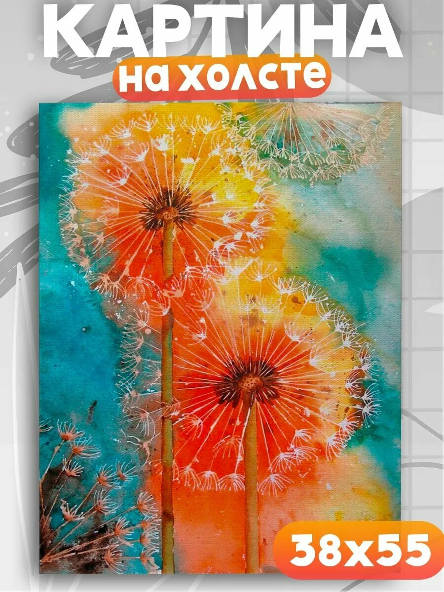 Картина на стену интерьерные Абстракция, на подрамнике, 1шт, 55х38 размер.