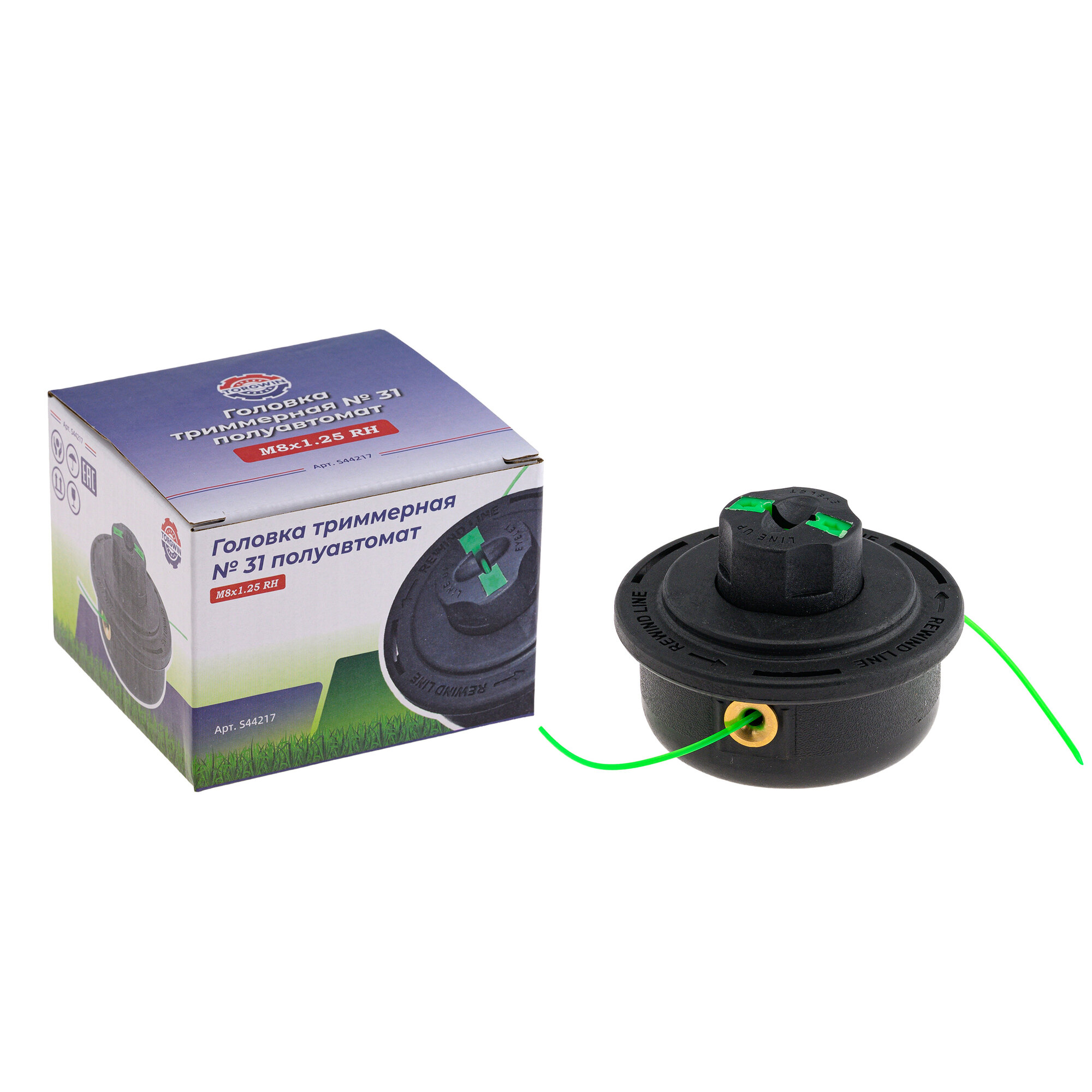 Катушка для триммера TORGWIN S44217, для Makita UM 3830/4030/DST300, с леской, 1 шт