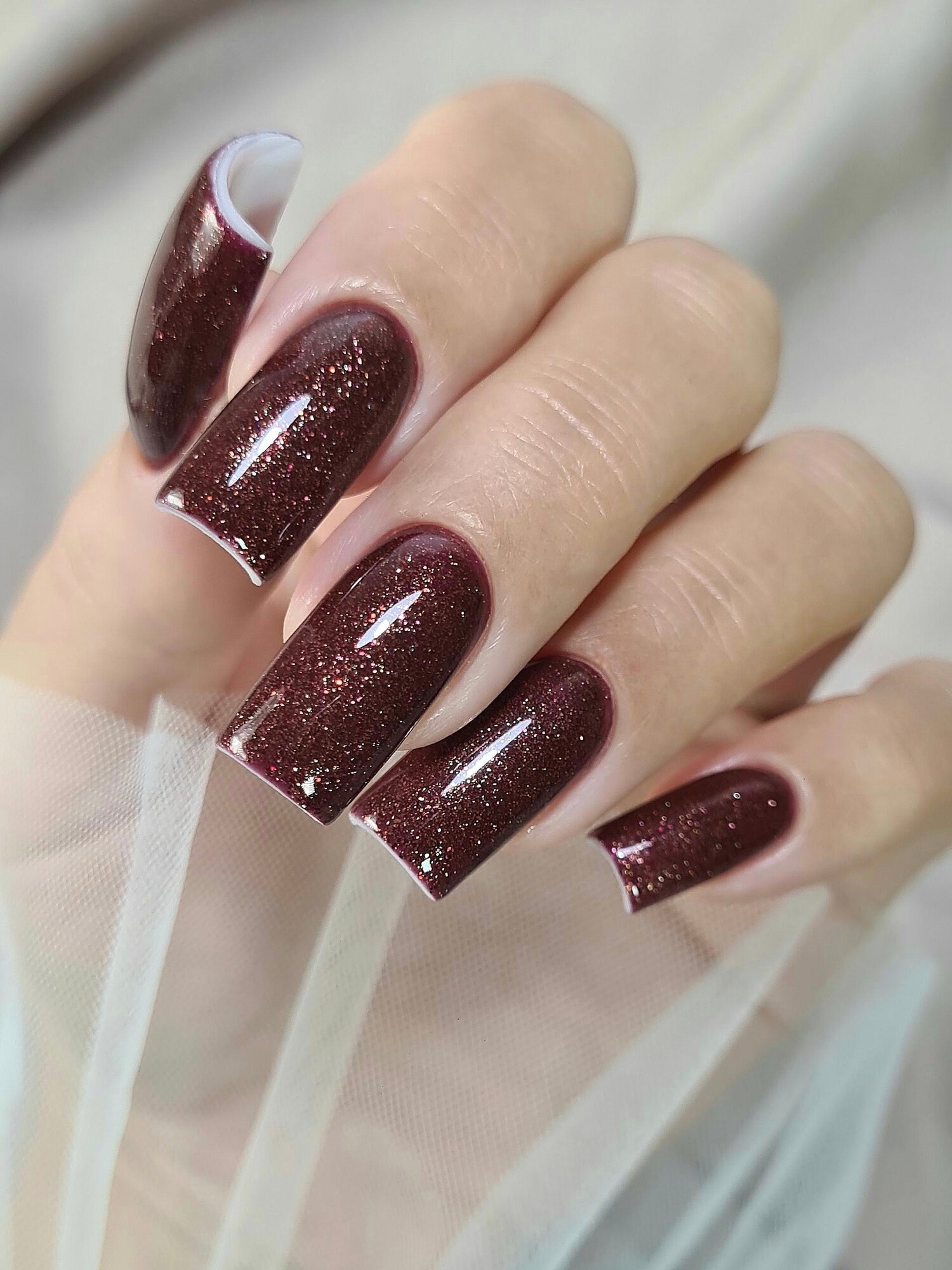 Chocolate 05 гель-лак с насыщенным шоколадным оттенком, Elpaza 10ml