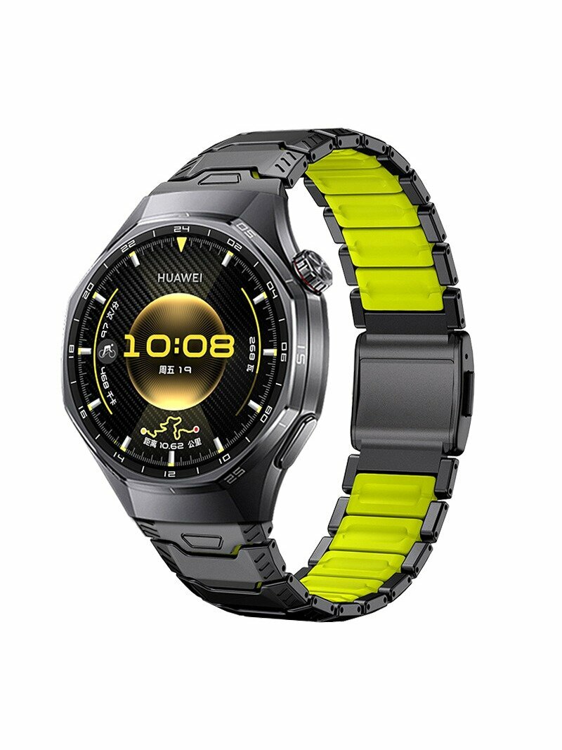 Ремень Huawei Watch GT5 / GT6, титановый металлический магнитный отсос, 22 мм универсальный