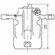 TRIALLI CF 203601 Суппорт торм. для а/м Hyundai Tucson I (04-)/Kia Sportage II (...