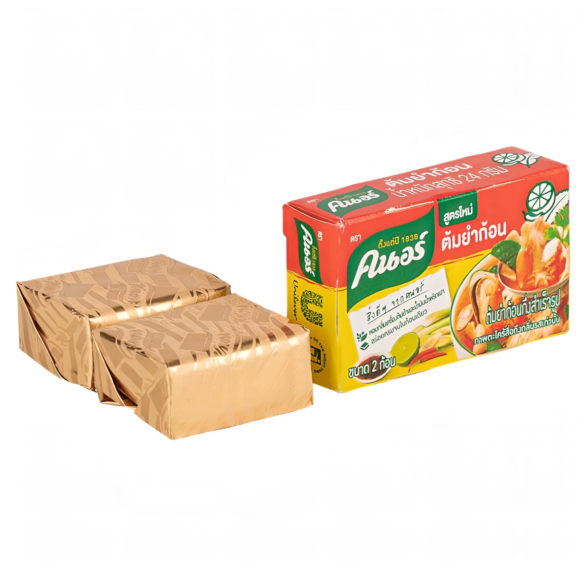 Приправа "Knorr" кубики бульонные для приготовления Том Ям , 24 г
