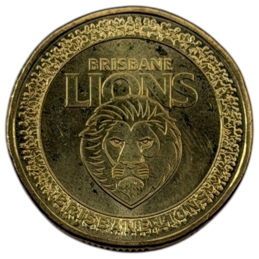Австралия 1 доллар 2023 г. (Австралийская футбольная лига - Brisbane Lions)