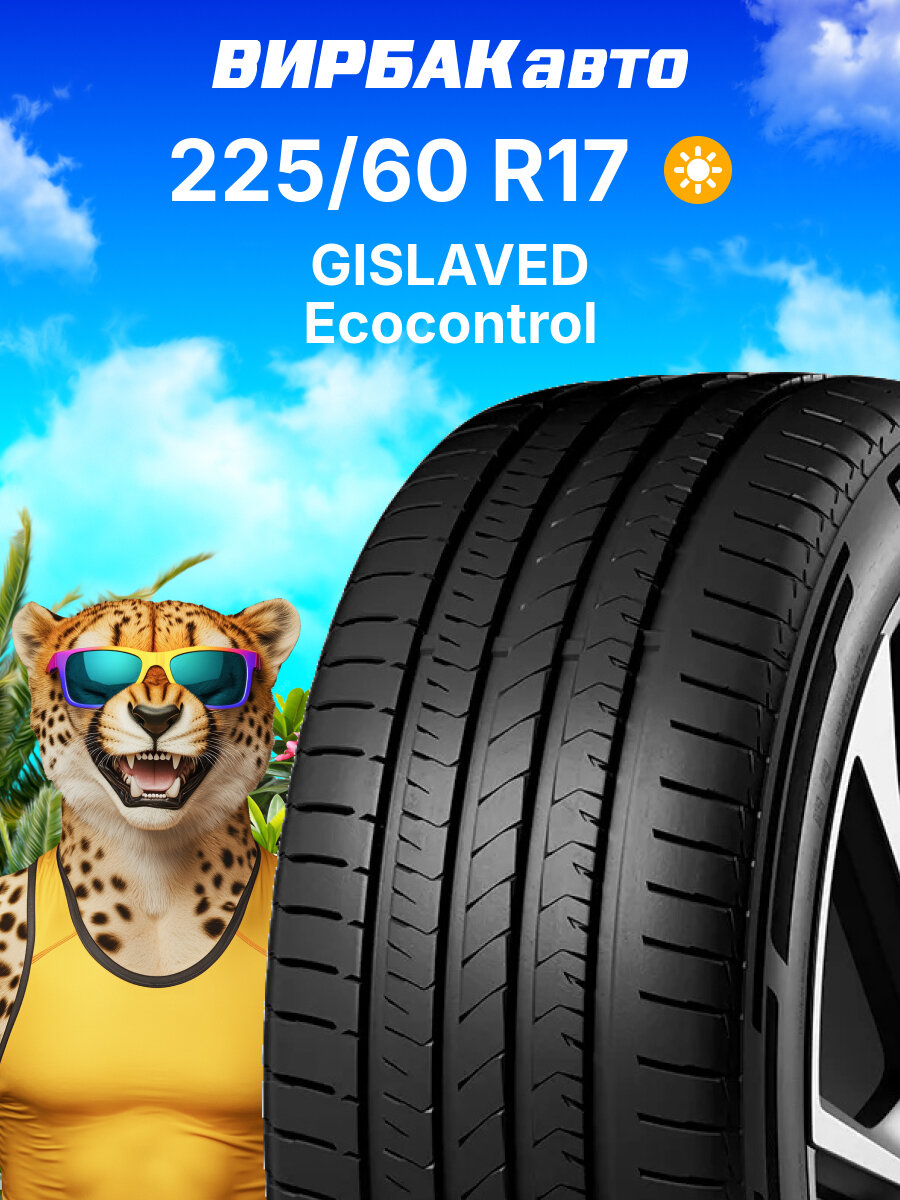 Летние шины GISLAVED EcoControl 225/60R17 99V, летняя автомобильная резина