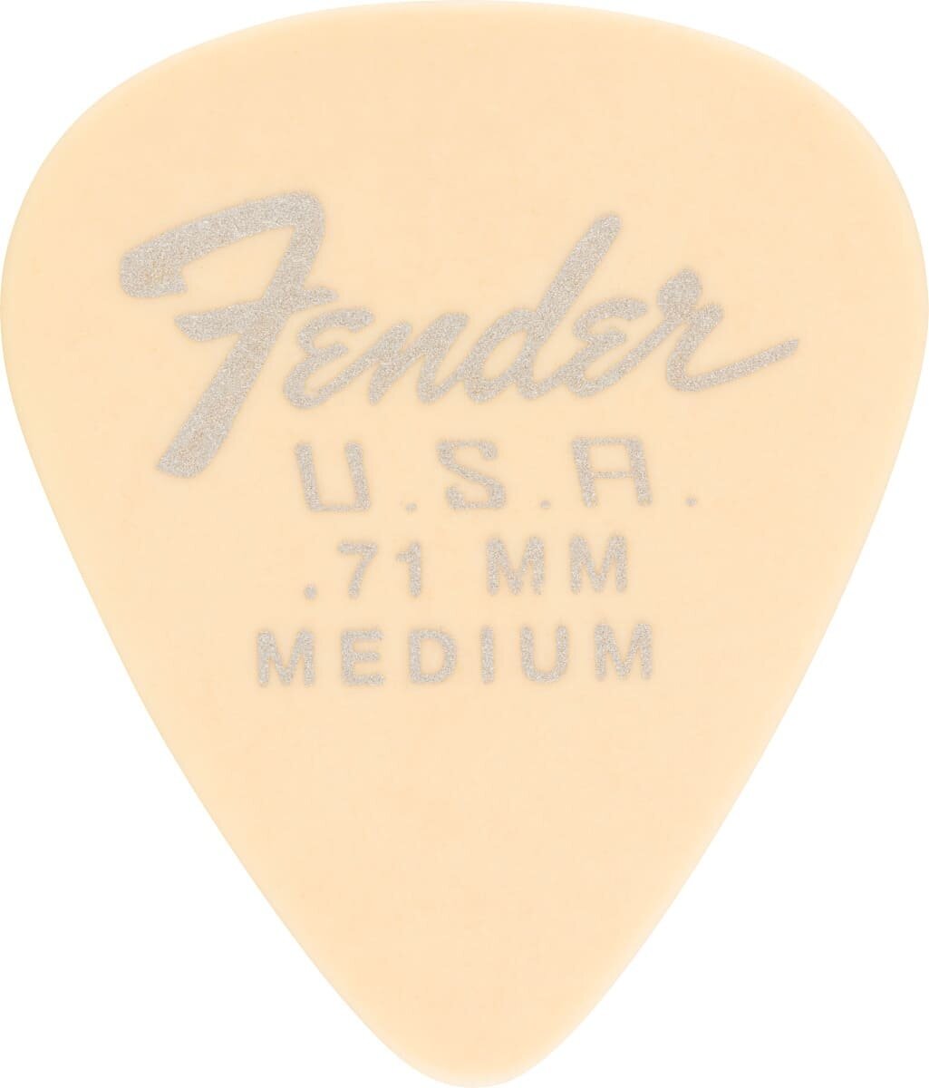 Медиатор FENDER 351 DURA-TONE .71 Olympic White 1 шт.