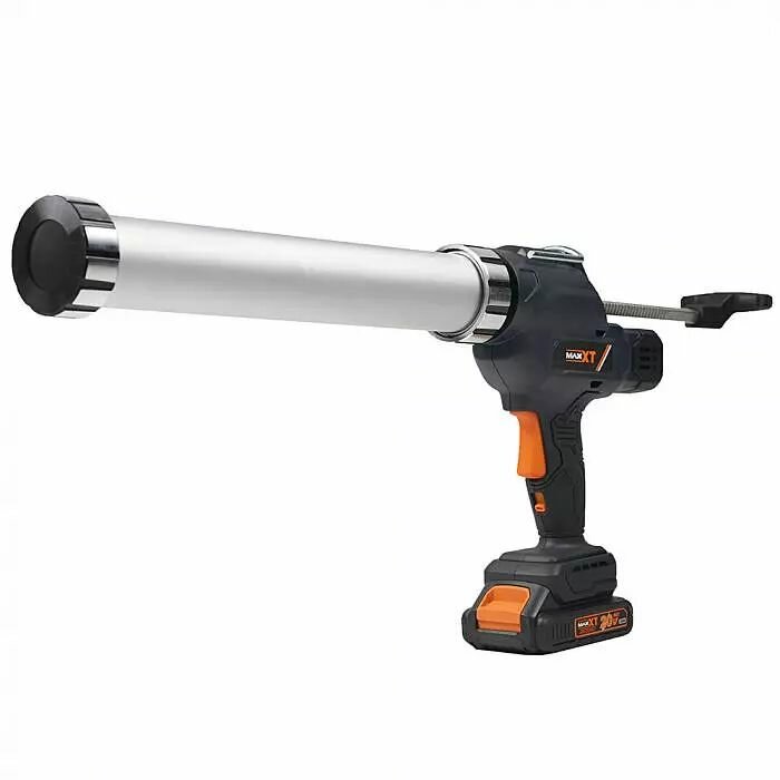 Аккумуляторный пистолет для герметика MAXXT, 20V/2.0AH, 0,6 л