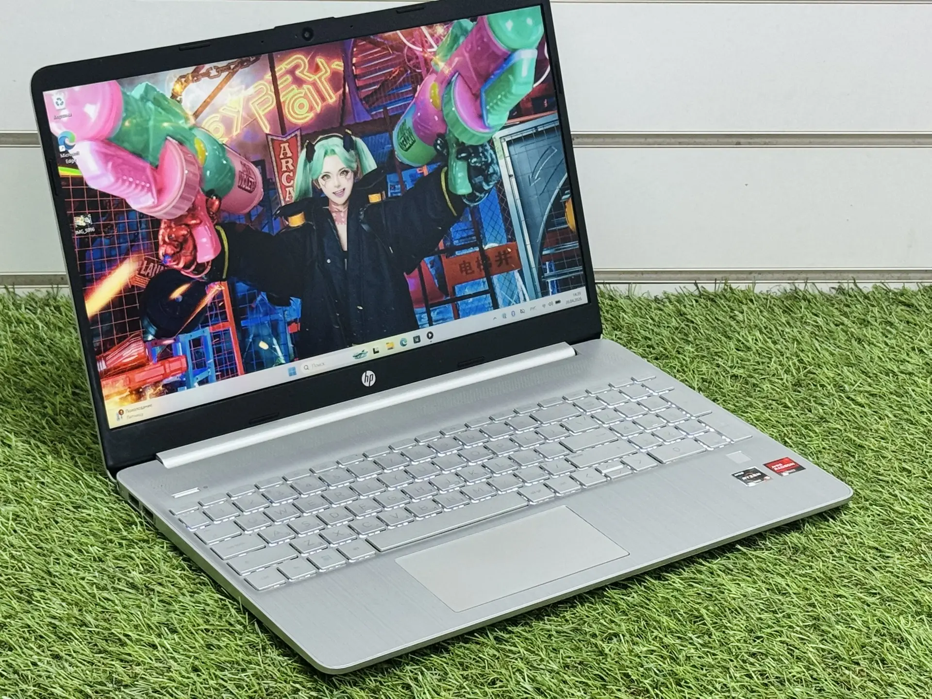 Ноутбук HP 15s-eq2135ur. 6 ядер/подсветка/SSD 512gb
