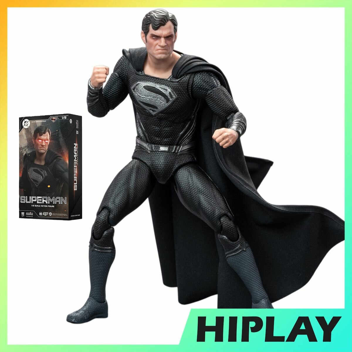 HIPLAY Fondjoy DC Чёрный Супермен 2.0 Фигурка