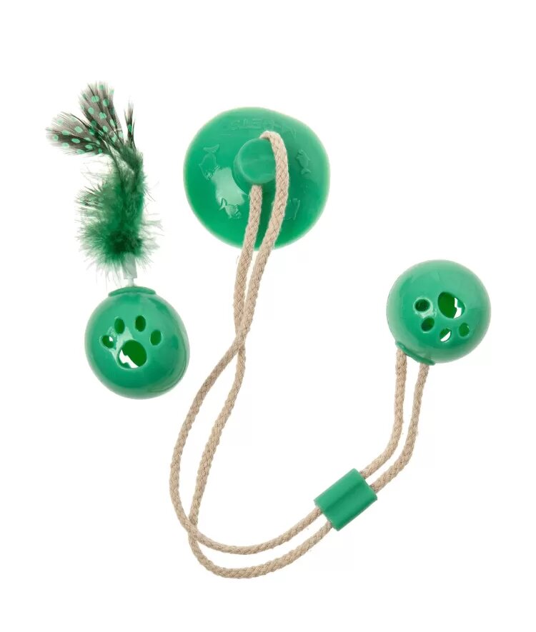 MPets Игрушка для кошек с дозатором лакомств Tampo Cat Toy 11,5*10,5*4см