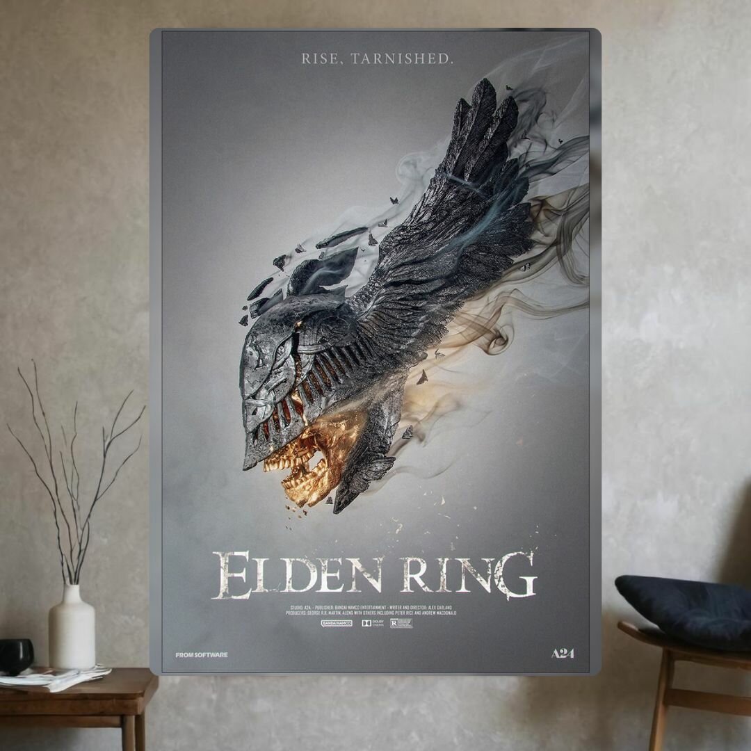 Картина на металле (Elden Ring), Маления, 20*30см