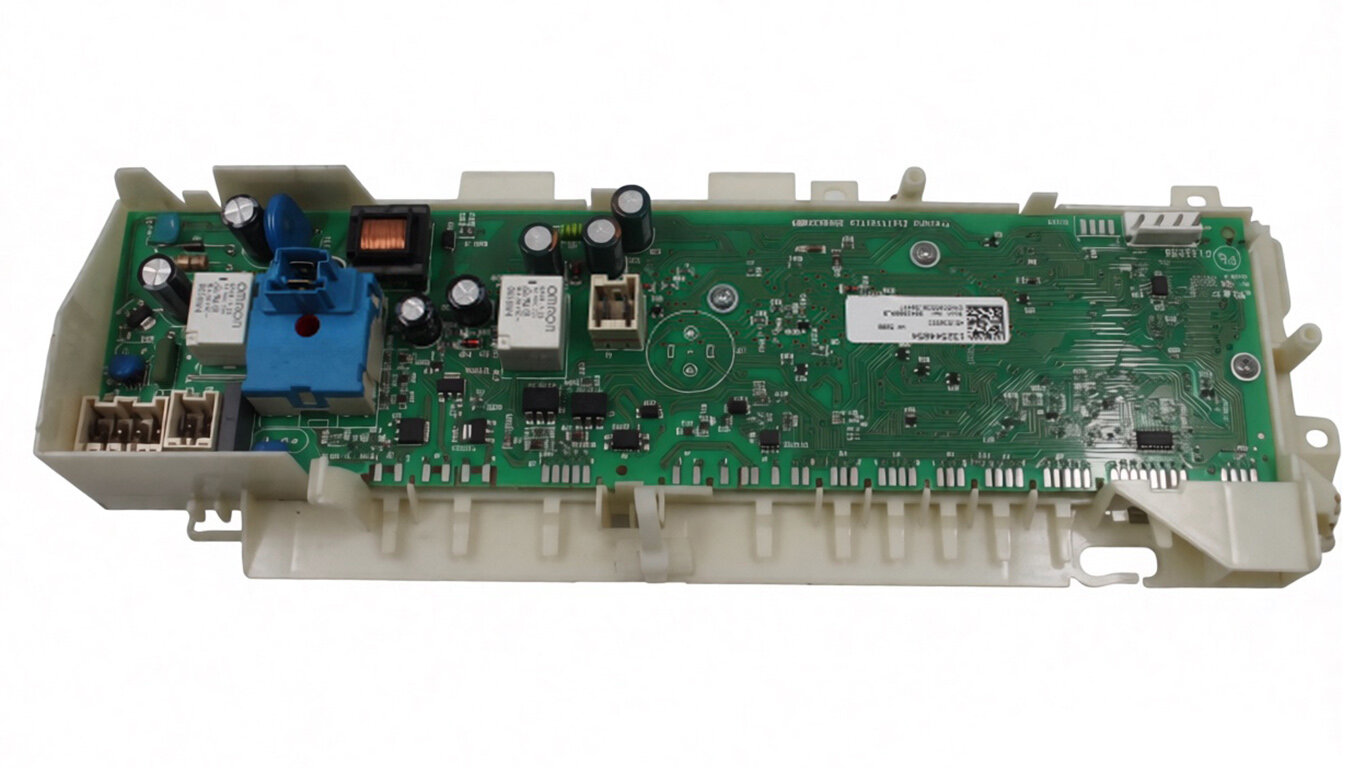 Плата для стиральных машин ELECTROLUX 132544854 (информация на плате: 451530553, B0420009 B, 3560132009, информация на корпусе: AM108316162, 108321200.000, 108202627.015, WED20309). Товар уцененный