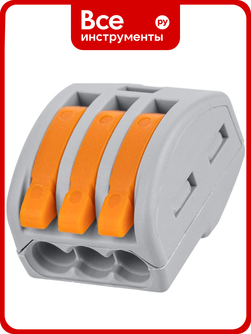 Соединительная клемма TDM ELECTRIC СК-413 2.5 кв. мм, 50 шт, блистер SQ0527-0016