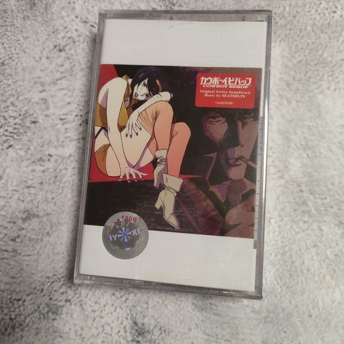Кассета с саундтреком Cowboy Bebop (Ёко Канно) в чёрном корпусе — джаз, 1998, новая, для коллекции