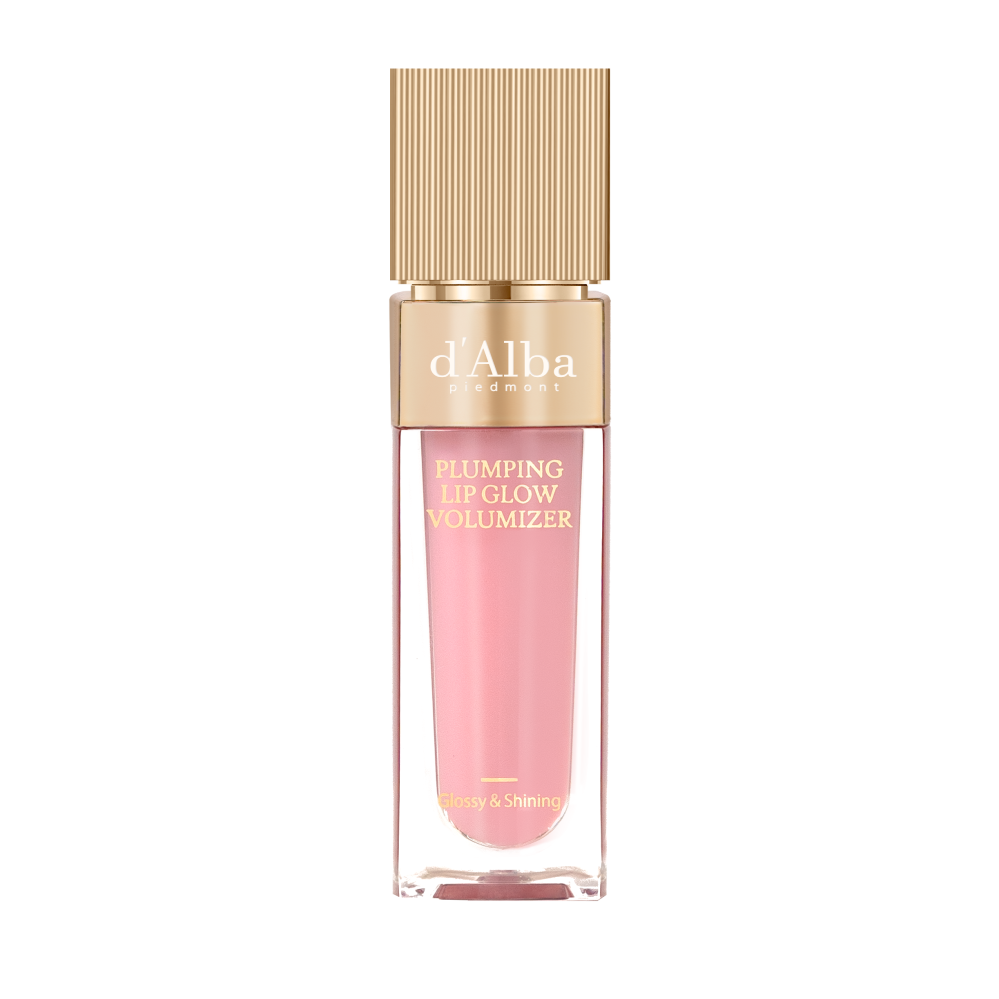 D'ALBA Plumping Lip Glow Mood Volumizer Блеск для губ Feeble Pink