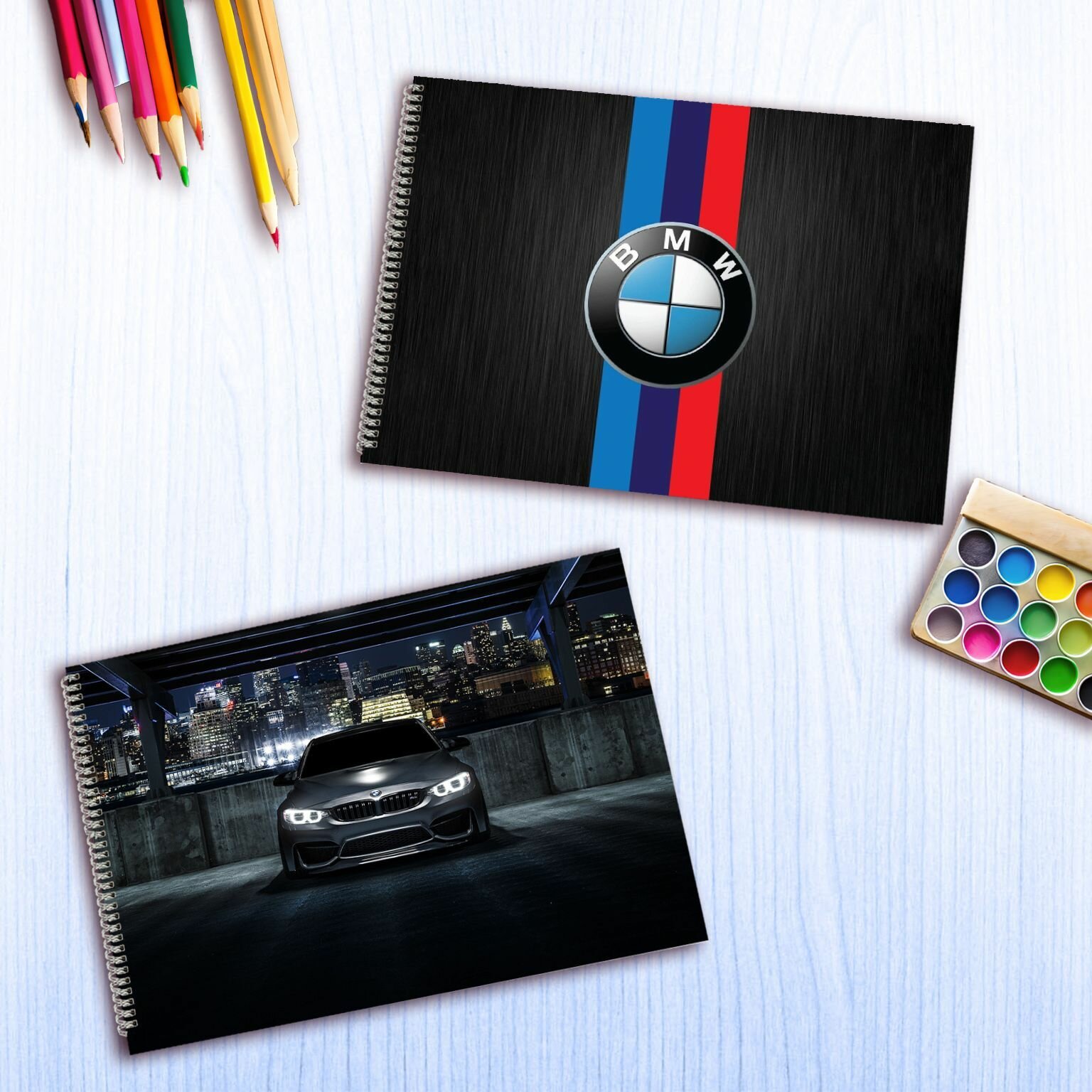 Альбомы для рисования автомобили БМВ, BMW