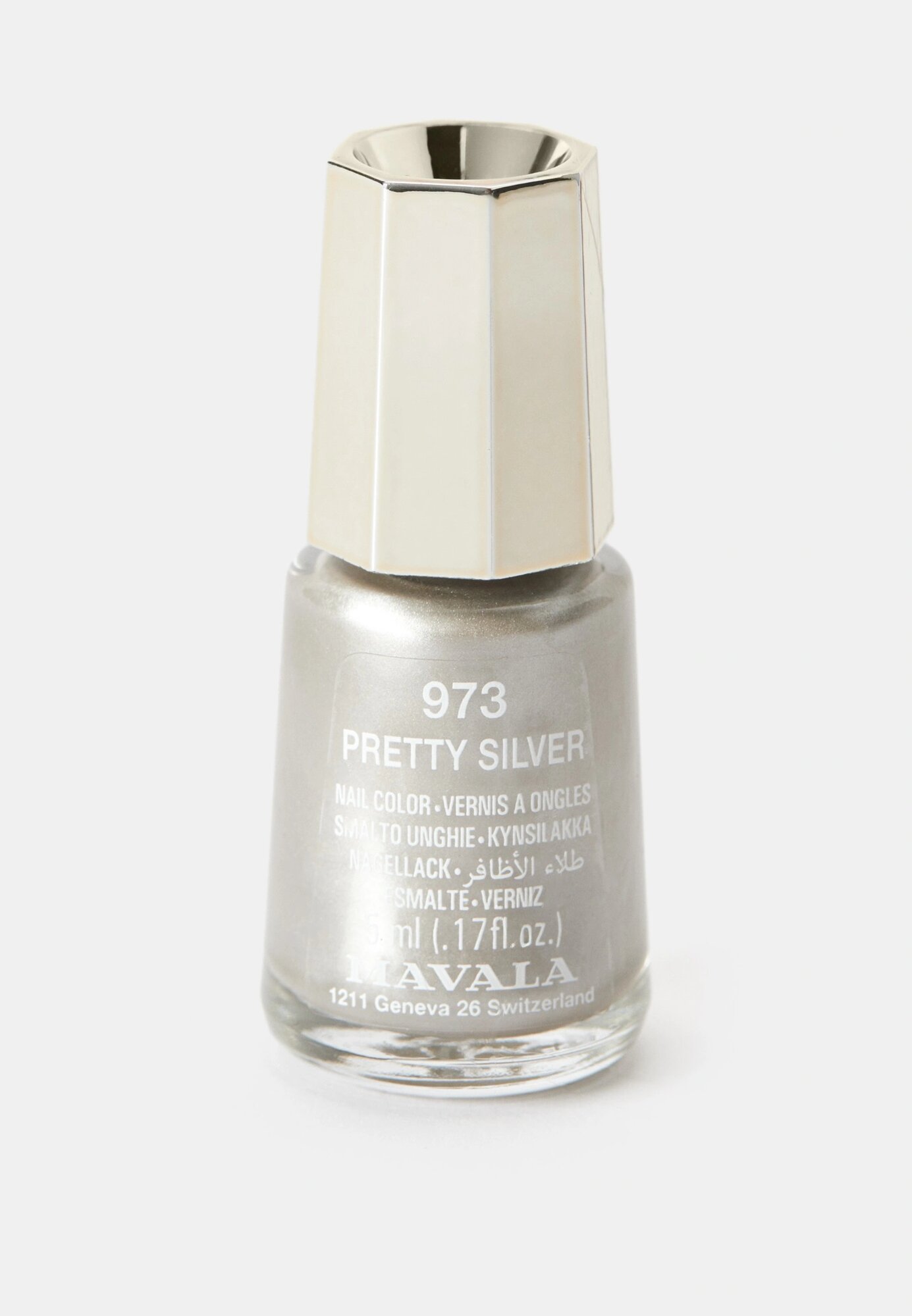 Mavala Лак для ногтей 5 Тон 973 Pretty Silver