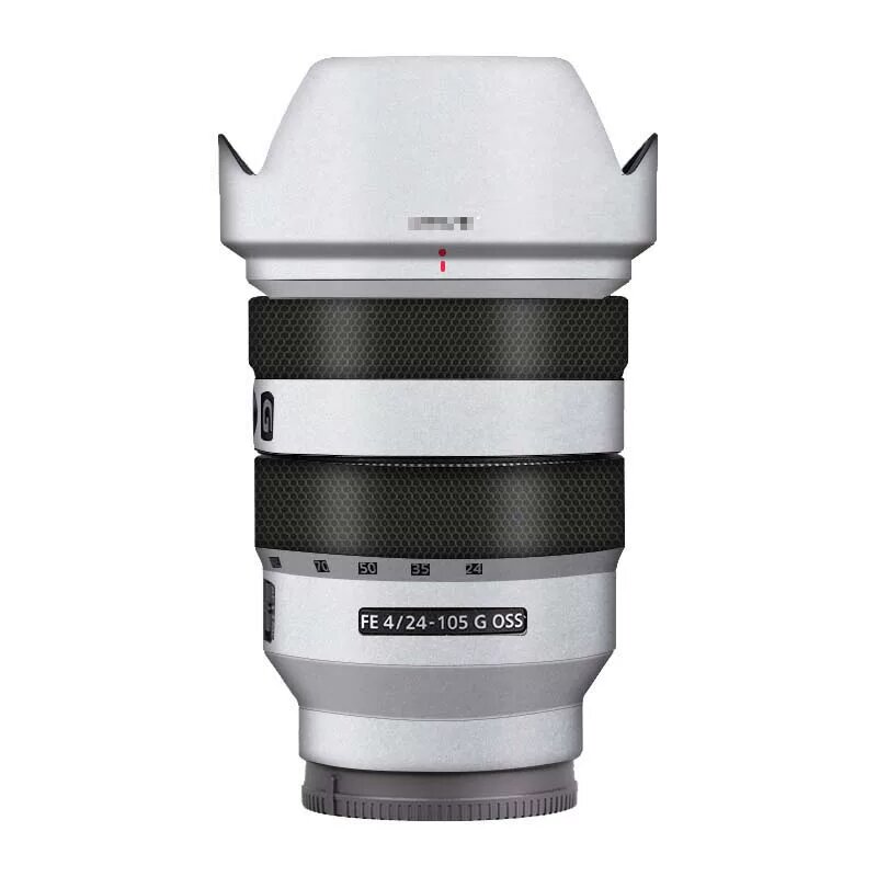 Стикер для объектива Sony FE24-105F4 с серебряным рисунком воина, оригинальная защита камеры