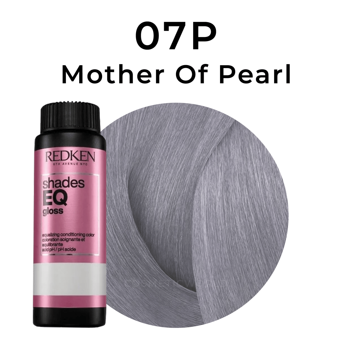Redken Shades Eq Gloss 07P - Краска-блеск тонирующая 60 мл