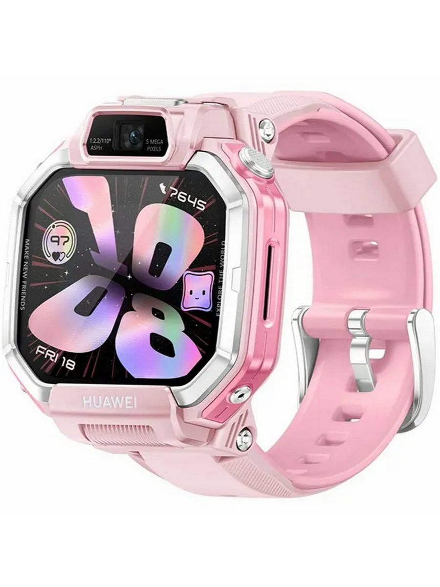 Детские умные часы Huawei Watch KIDS X1 Розовый 2G, 3G, 4G (LTE) Bluetooth, GPS, WiFi