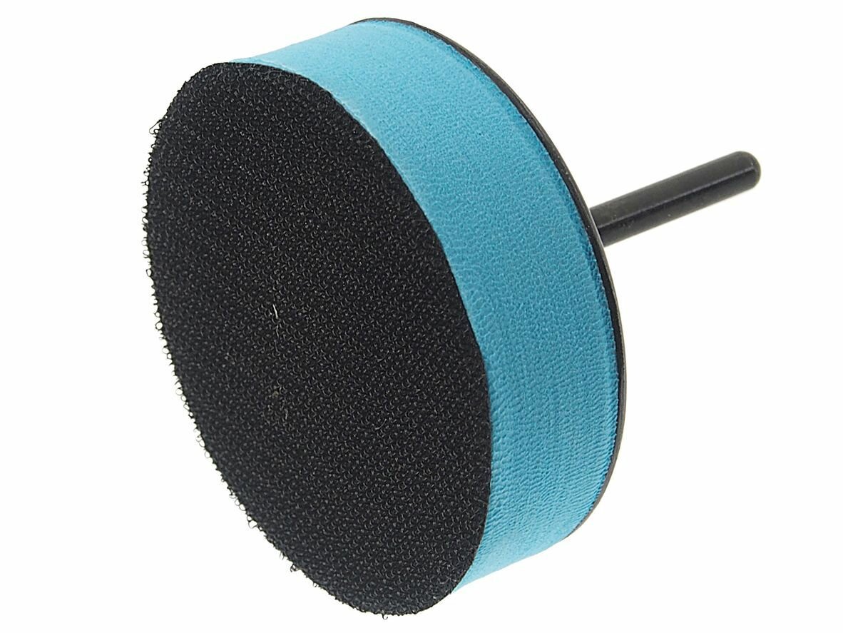 Подушка шлифовальная с Velcro фиксацией для дрели 75мм (хвостовик 6мм) ROCKFORCE
