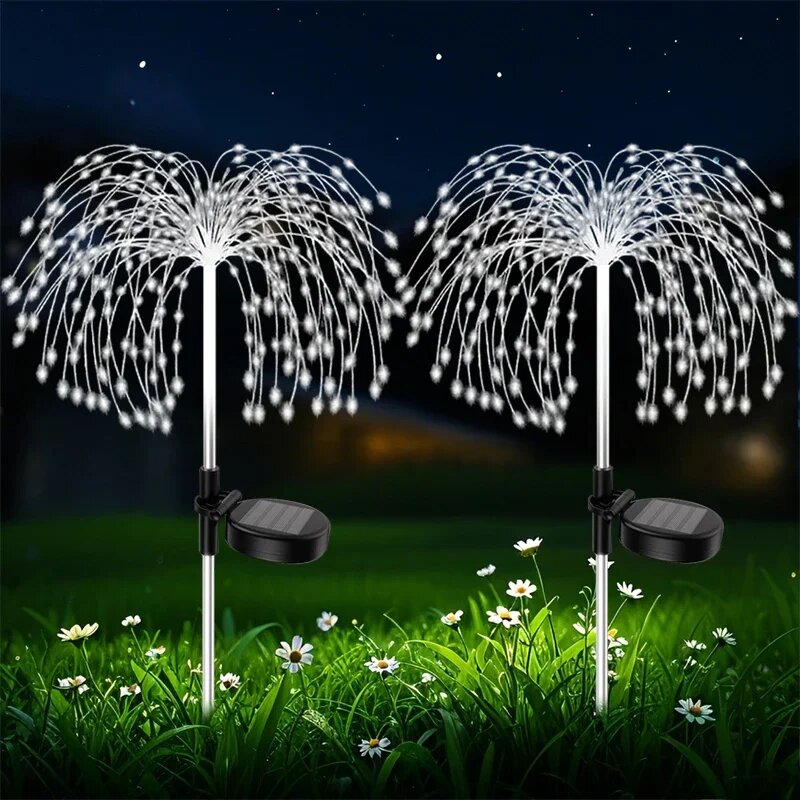 Солнечные светильники для дорожек Garden Decor 200 LED WHITE, 60LED 1PCS