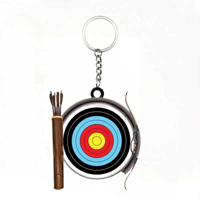 Акриловый брелок-мишень для стрельбы из лука Archery TargetB
