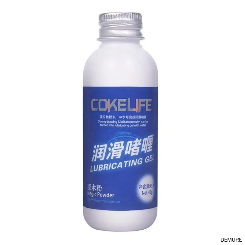 Смазка интимная сухая COKELIFE (порошковый лубрикант), 45гр. для женщин и мужчин супер скользкий