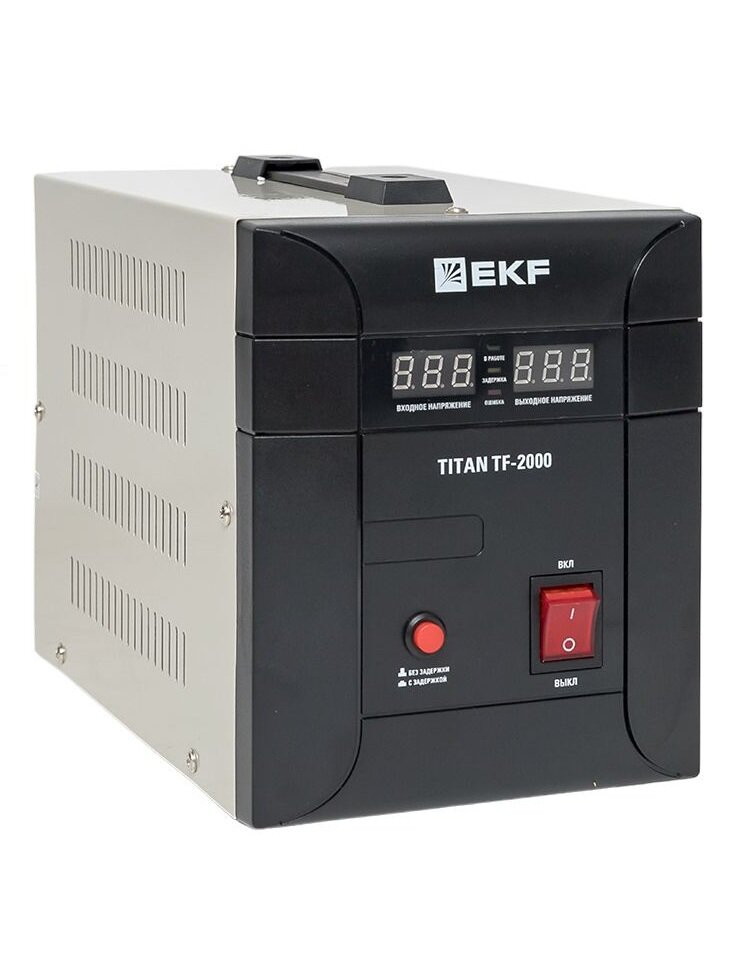 Стабилизатор напряжения симисторный EKF stab-TF-2000 TITAN -TF-2000